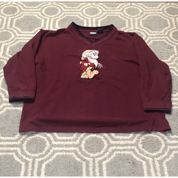 Disney | Tops | Vintage Grumpy Seven Dwarfs Sweatshirt Large Jerry ...